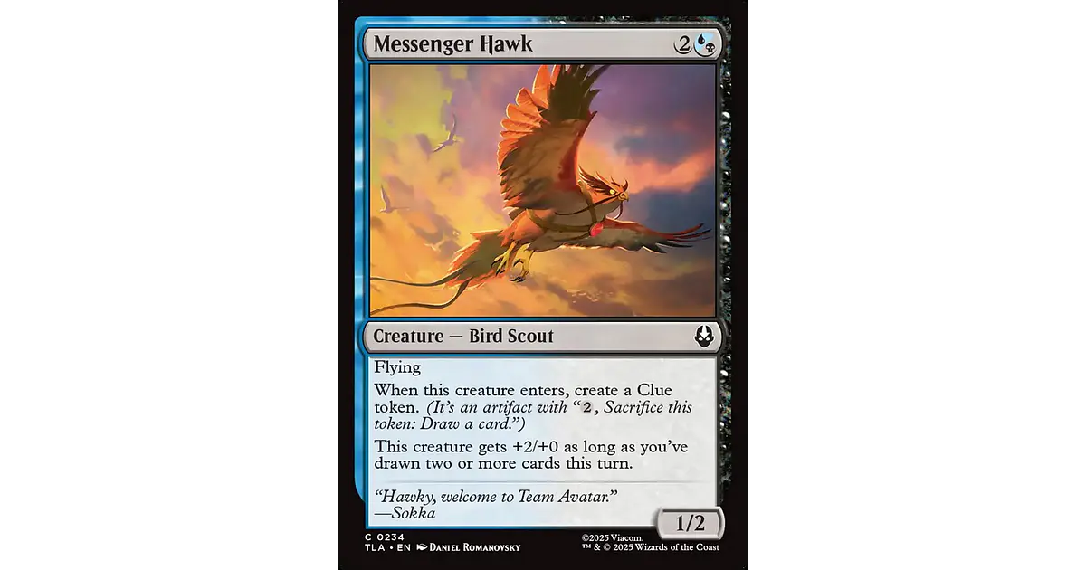 Messenger Hawk | Inglés | NM | TLA