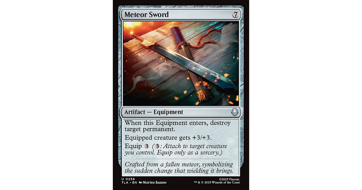 Meteor Sword | Inglés | NM | TLA