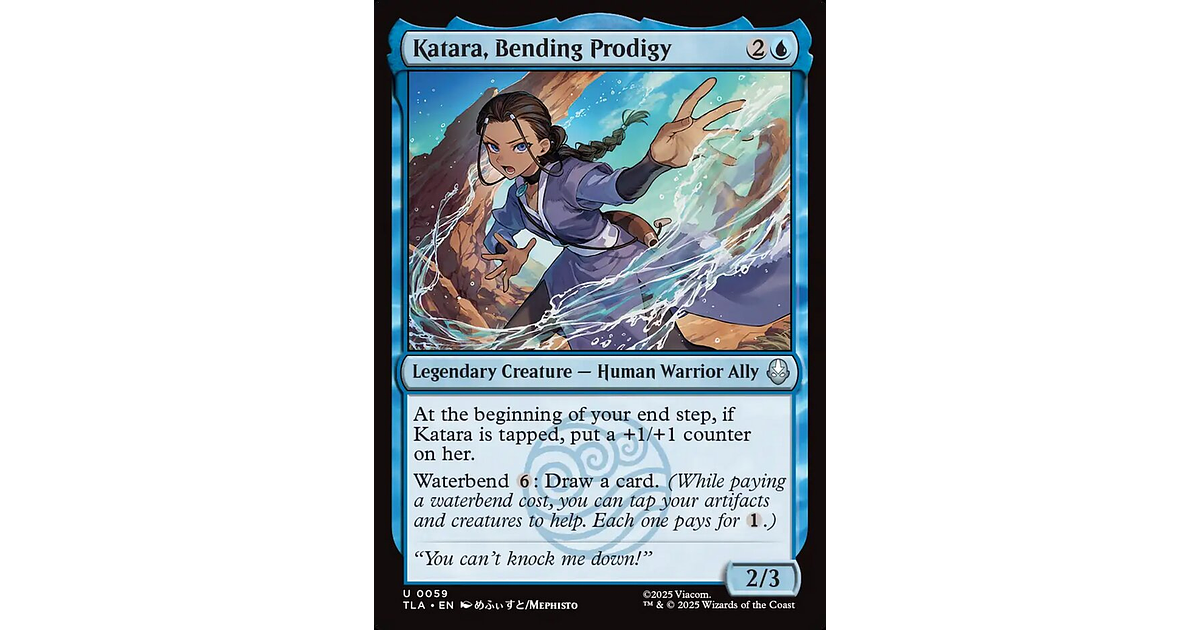 Katara, Bending Prodigy (foil) | Inglés | NM | TLA