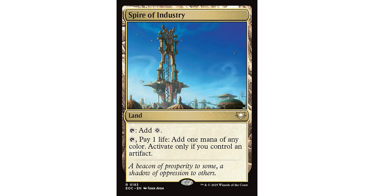 Spire of Industry | Inglés | NM | EOC
