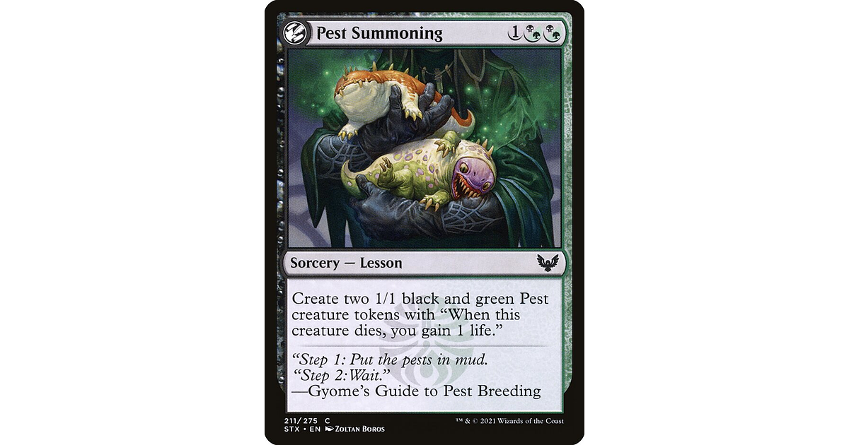 Pest Summoning | Japonés | NM | STX