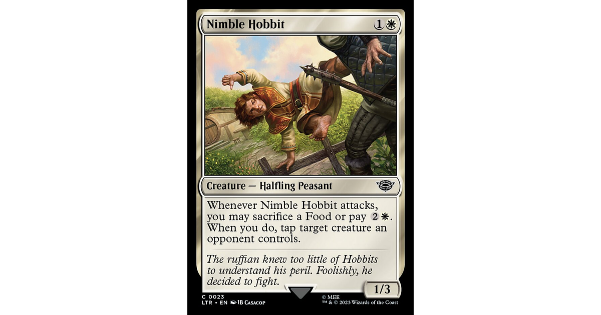 Nimble Hobbit | Español | NM | LTR