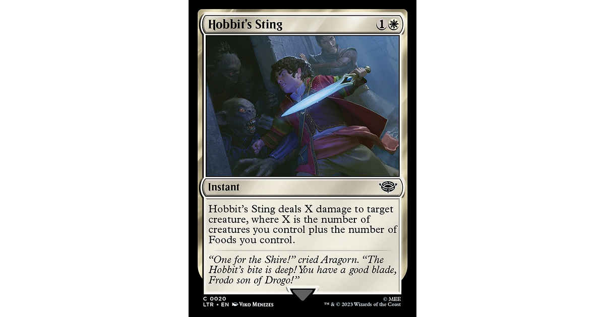 Hobbit's Sting | Español | NM | LTR