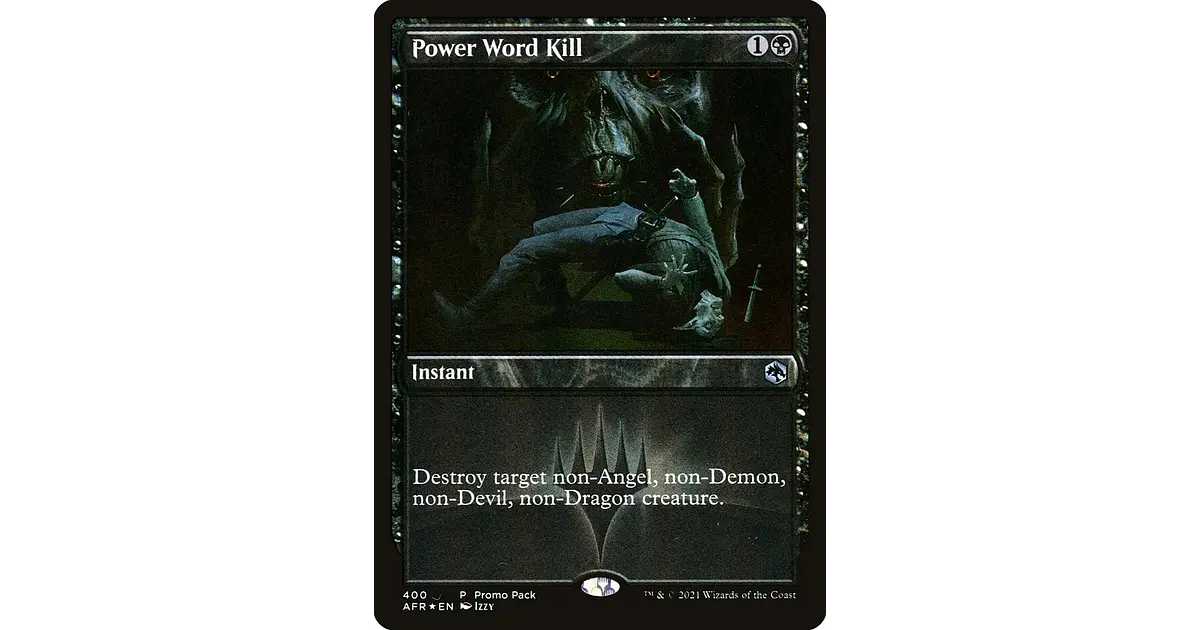 Power Word Kill | Inglés | NM | AFR
