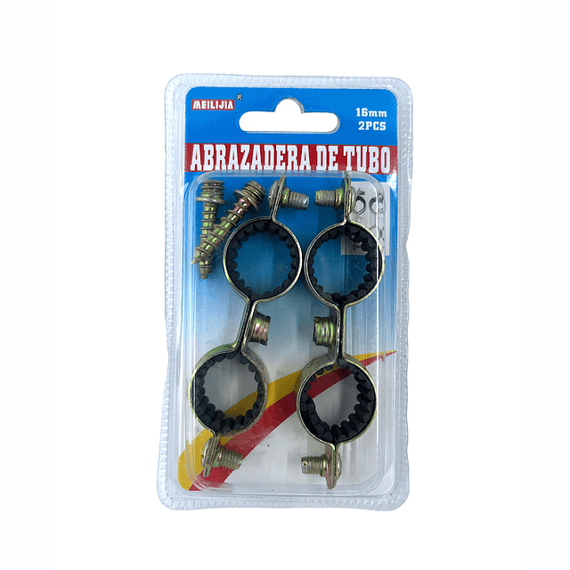 Set De Abrazaderas De Tubo Doble 16mm