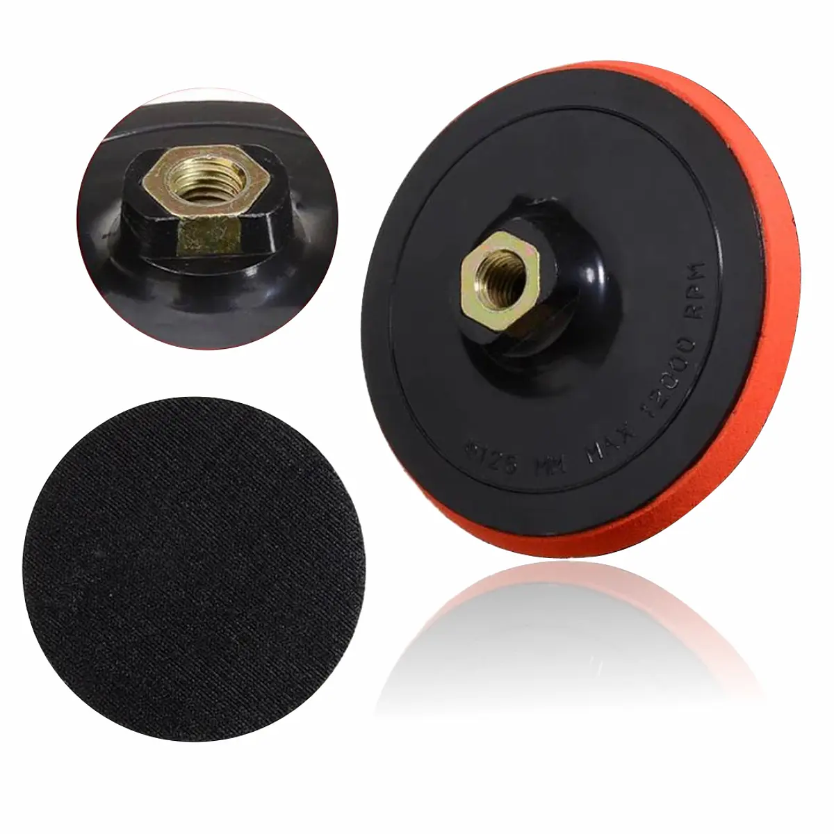 Disco de Base con Velcro para Lijar de 4,5 Pulgadas Accesori | Casa Contigo