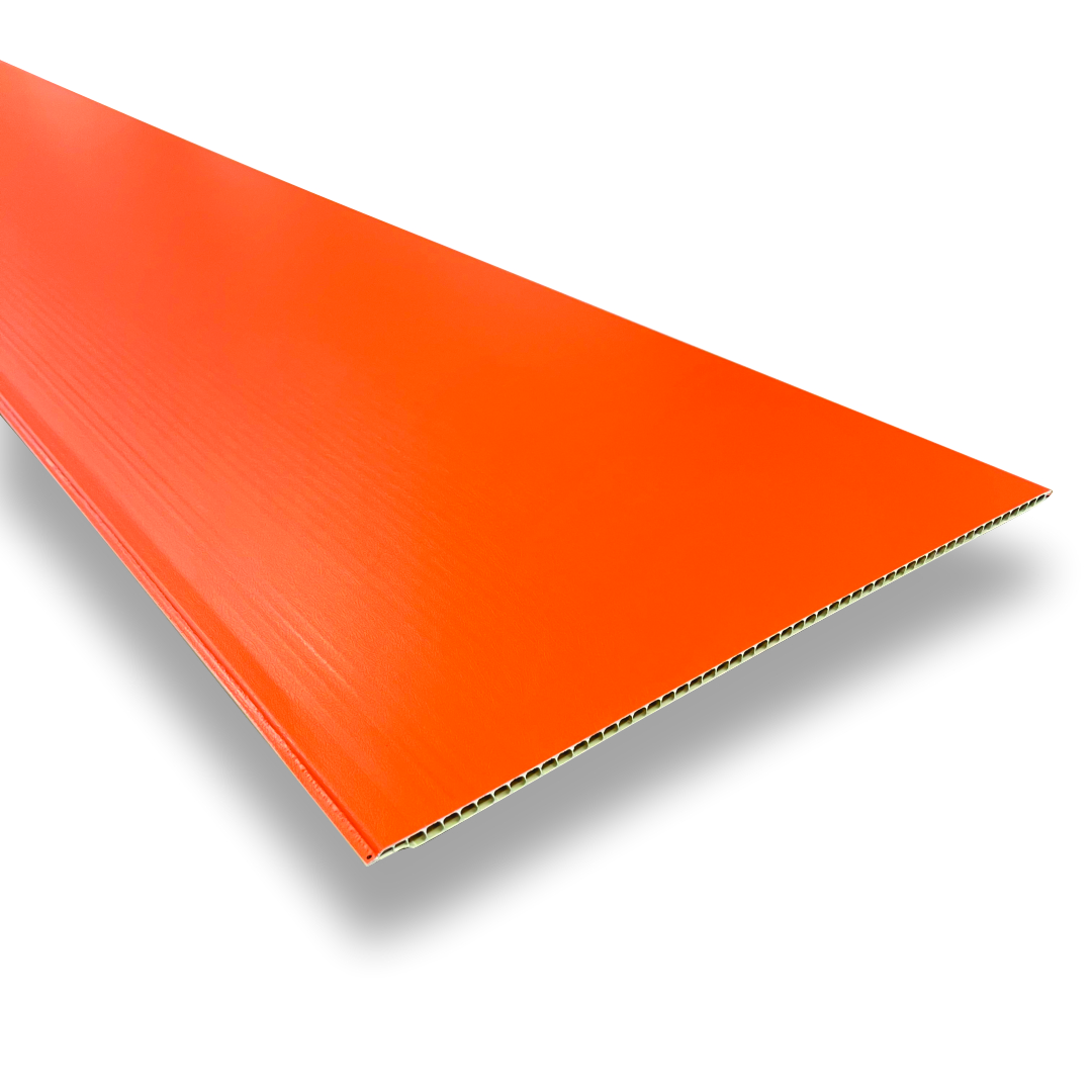 Panel PVC Interior Naranja Hermes 2.90m x 40cm x 7mm | Casa Contigo