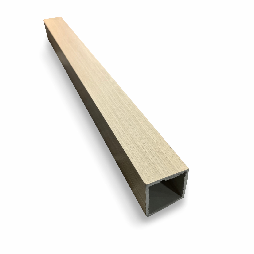 Perfiles Cuadrados PVC5cm x 5cm Madera | Casa Contigo