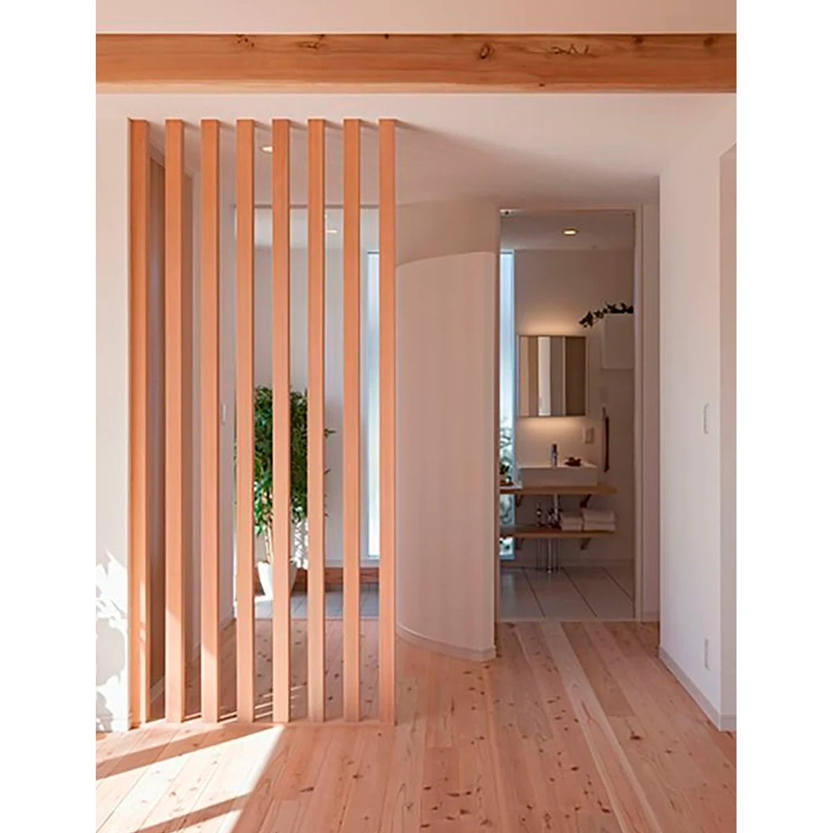 Perfil Cuadrado De Pvc 5x5cm Madera | Casa Contigo