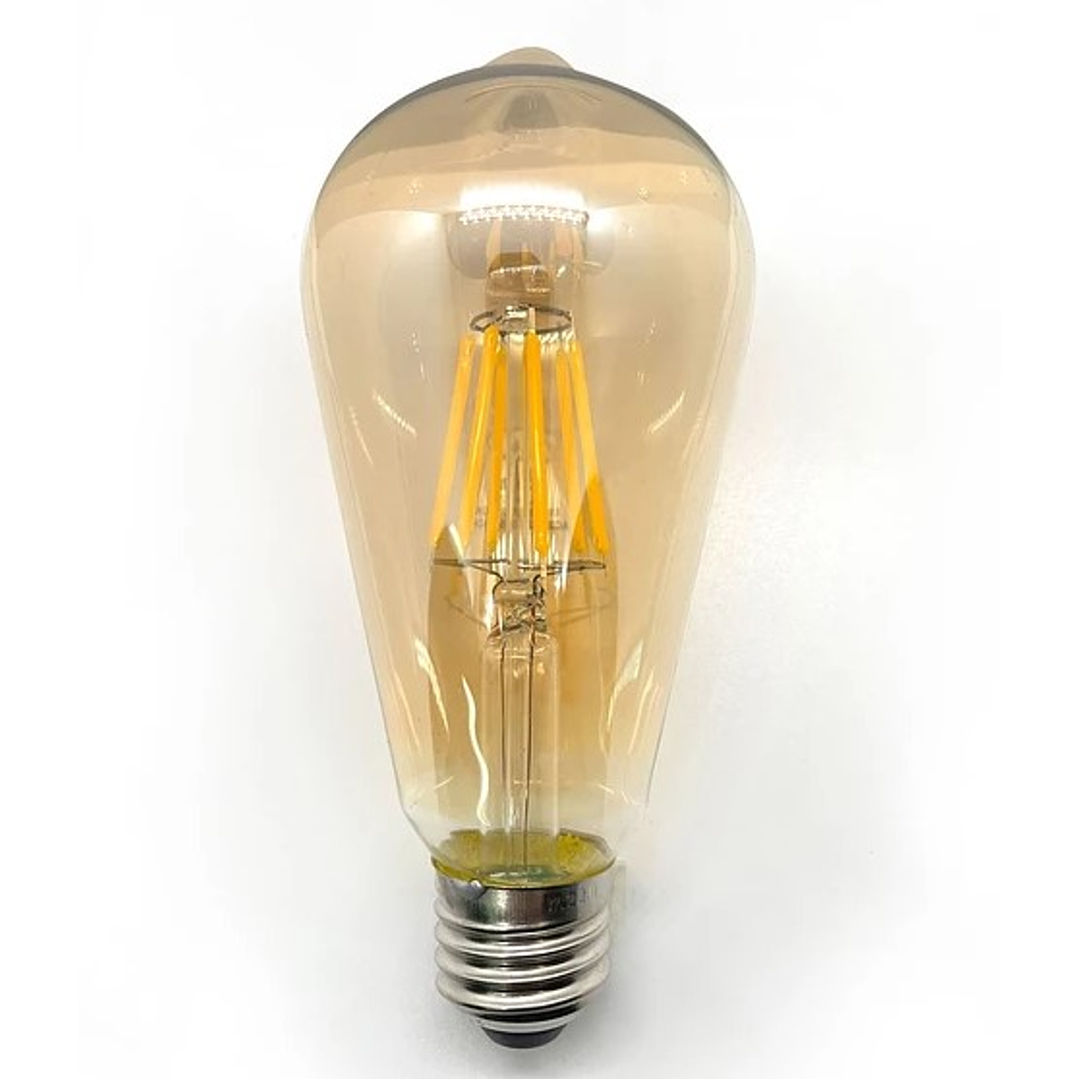 Lamapara Colgante Vintage Jaula + 1 Ampolleta Vintage 6w | Casa Contigo