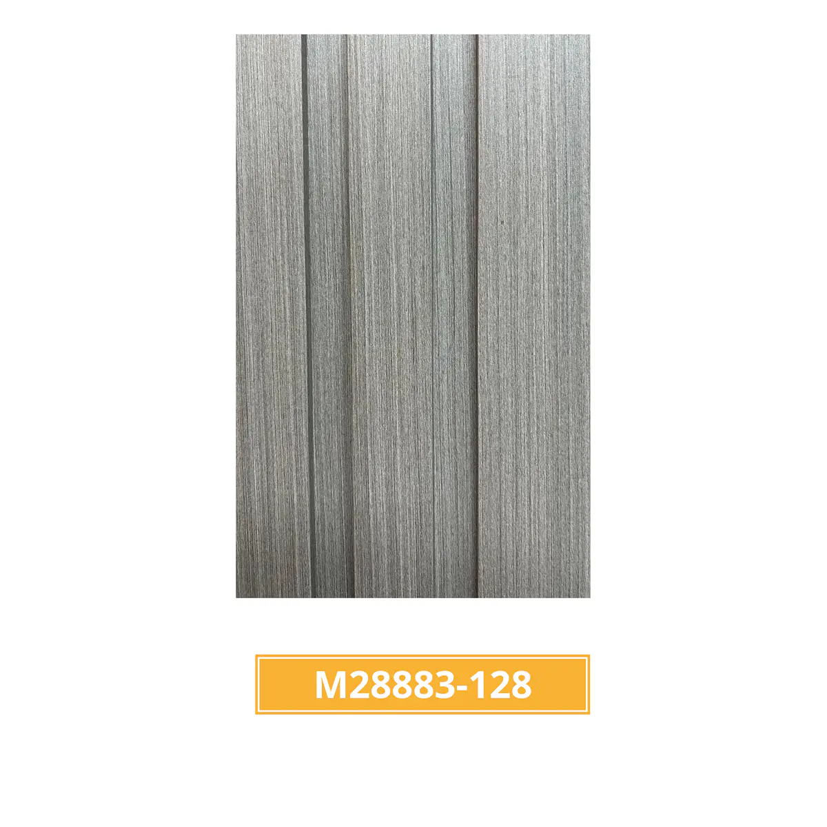 Panel de PVC tipo madera 19.5 cm x 290 cm Gris | Casa Contigo