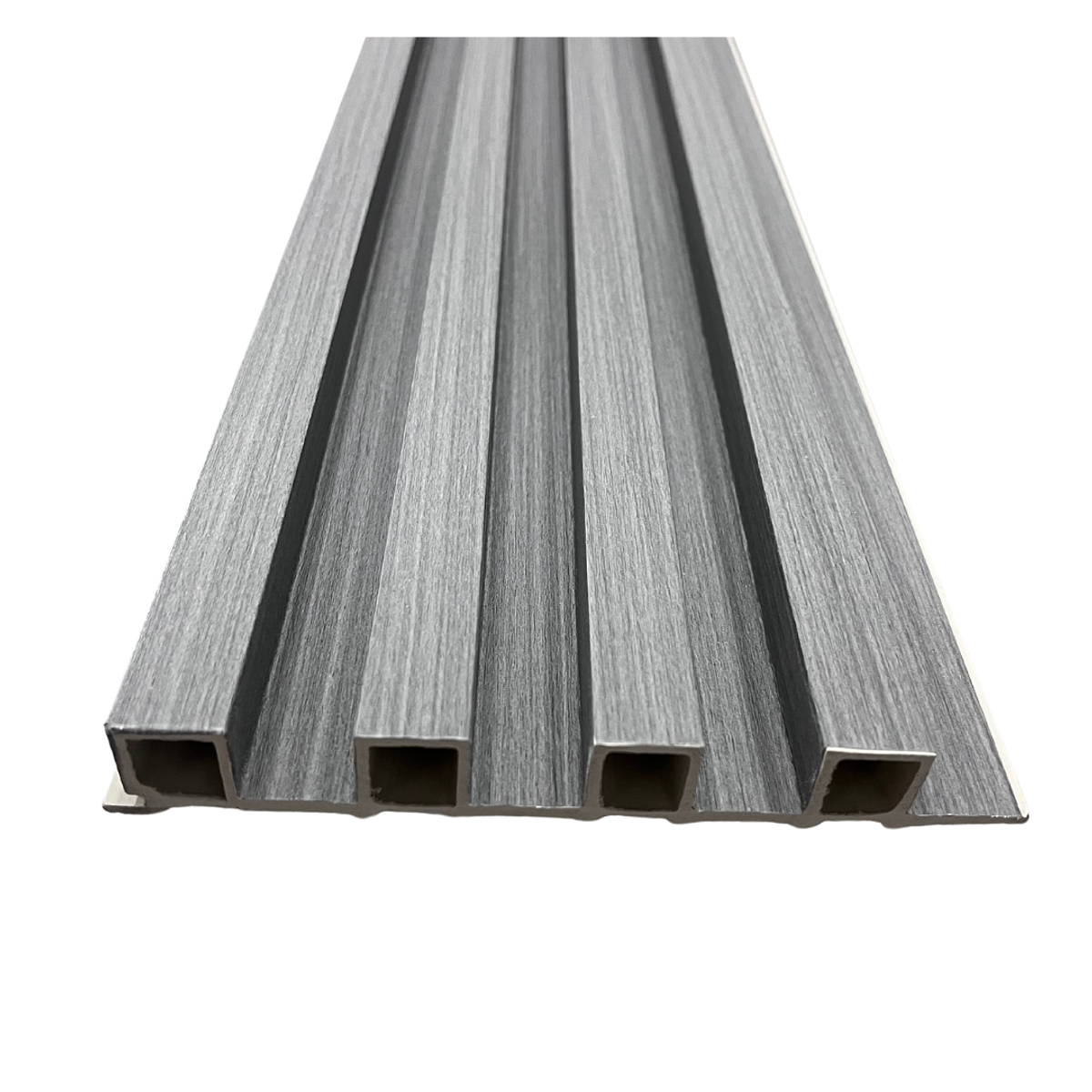 Panel de PVC tipo madera 16 cm x 290 cm Gris | Casa Contigo