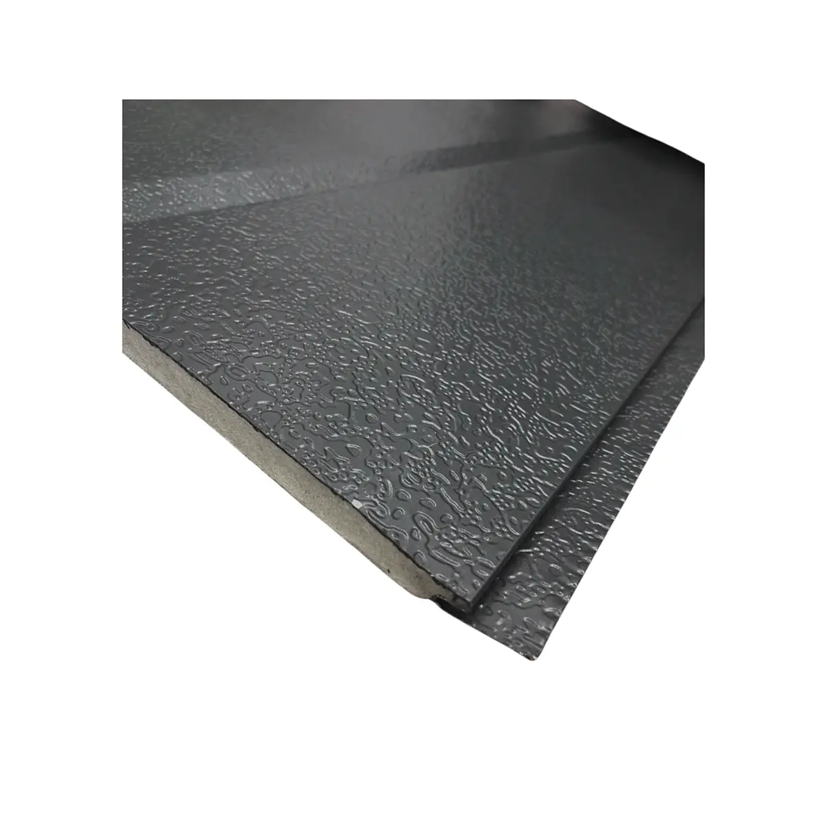 Panel de Revestimiento Siding Gris Estampado 38.3cm x 290cm | Casa Contigo