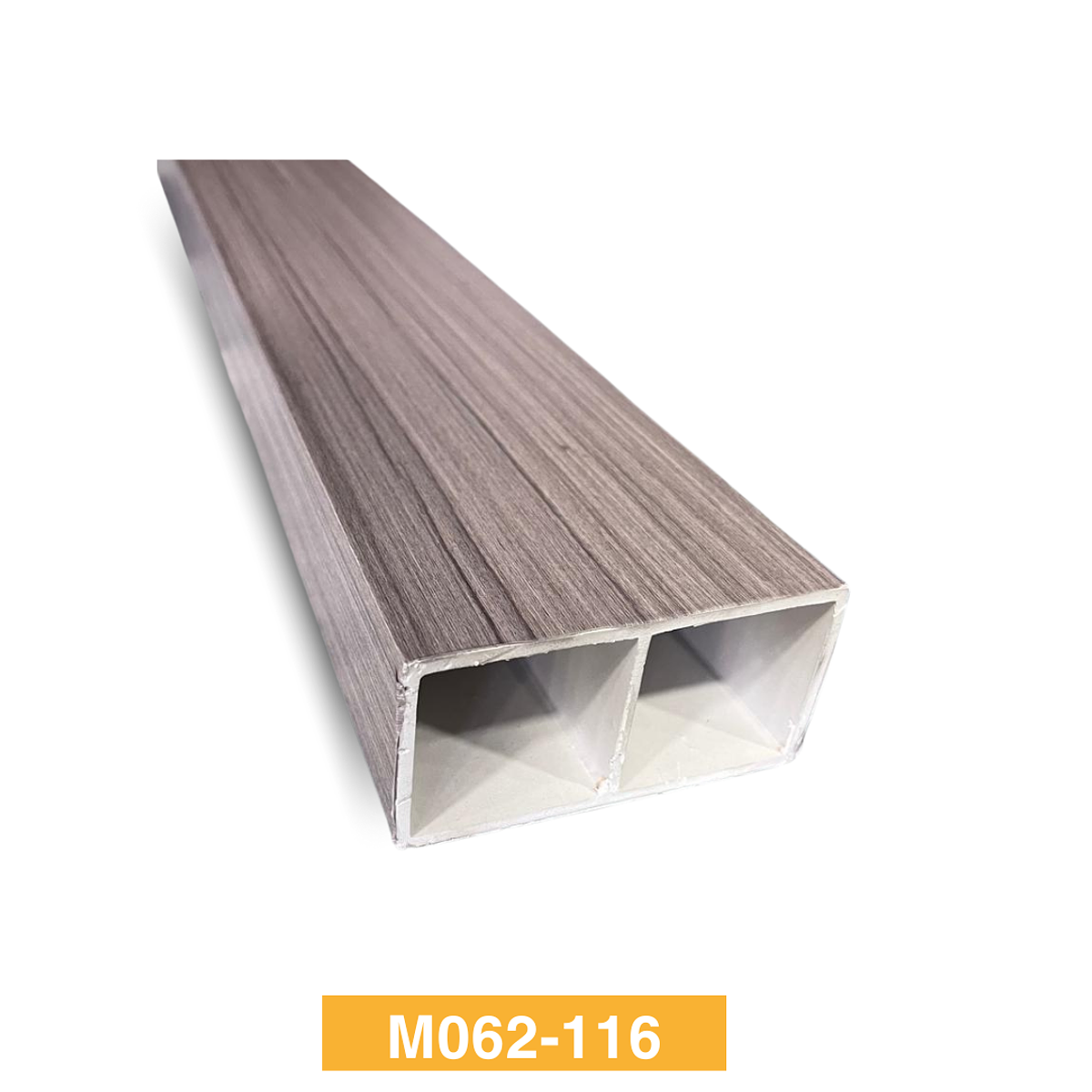 LISTONES DE WPC RECTANGULARES 10 cm x 5 cm x 300 cm GRIS JAP | Casa Contigo