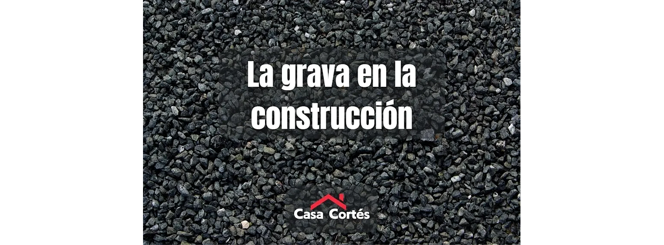 La grava y el hormigón en la construcción.