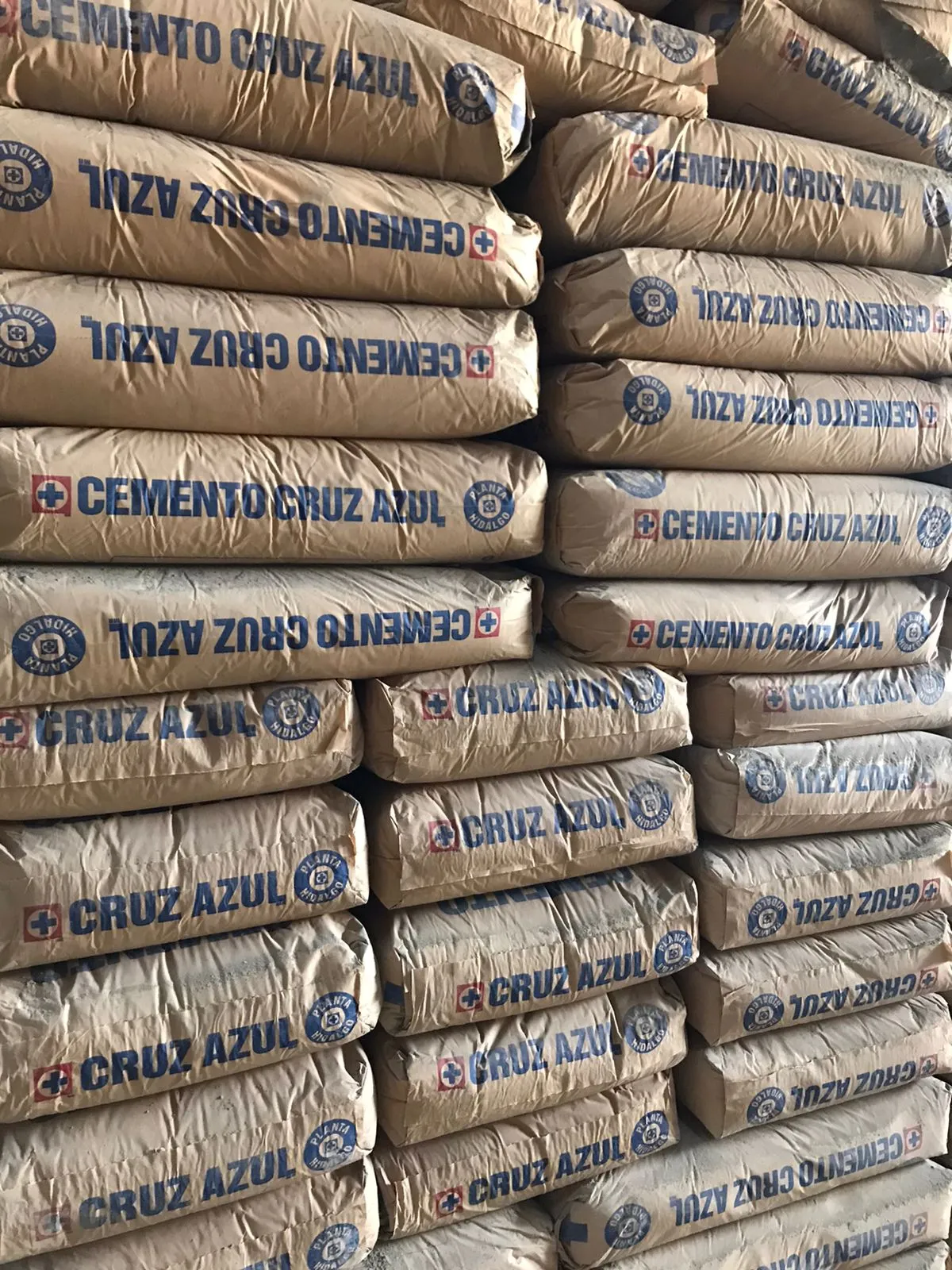 TONELADA DE CEMENTO GRIS CRUZ AZUL