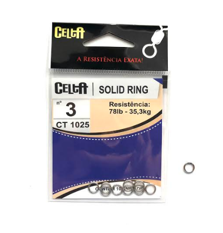 Argola Solid Ring Simples - Celta