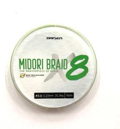 Linha de Multifilamento Daisen - Midori Braid 8x