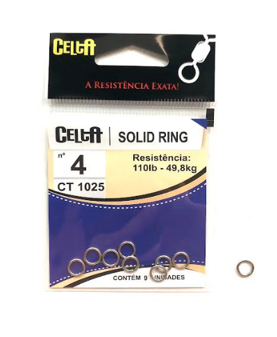 Argola Solid Ring Simples - Celta