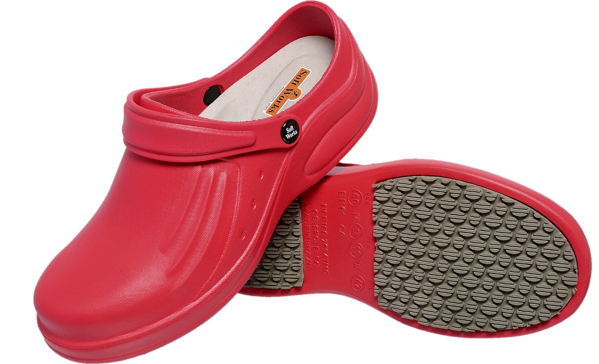 Calçado Soft Works - Tipo Tamanco Vermelho