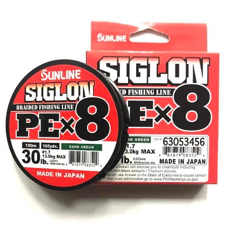 Linha de Multifilamento Sunline - Siglon PE X8