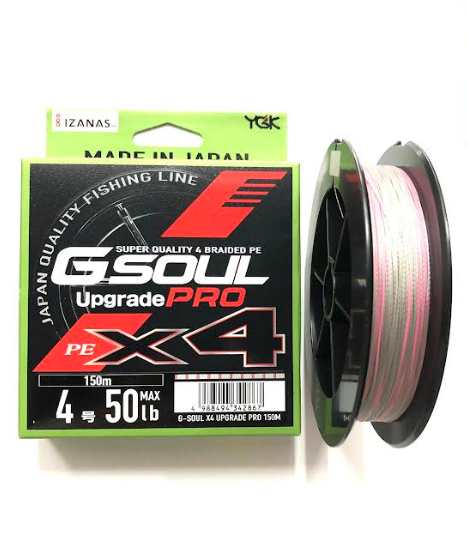 Linha de Multifilamento GSoul - Upgrade Pro X4 - 150m