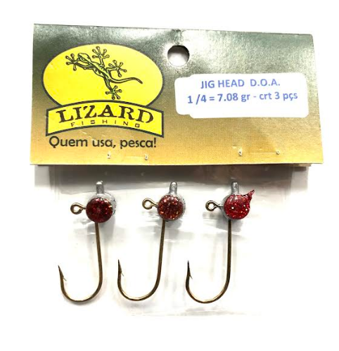 Anzol Jig Head Lizard - D.O.A