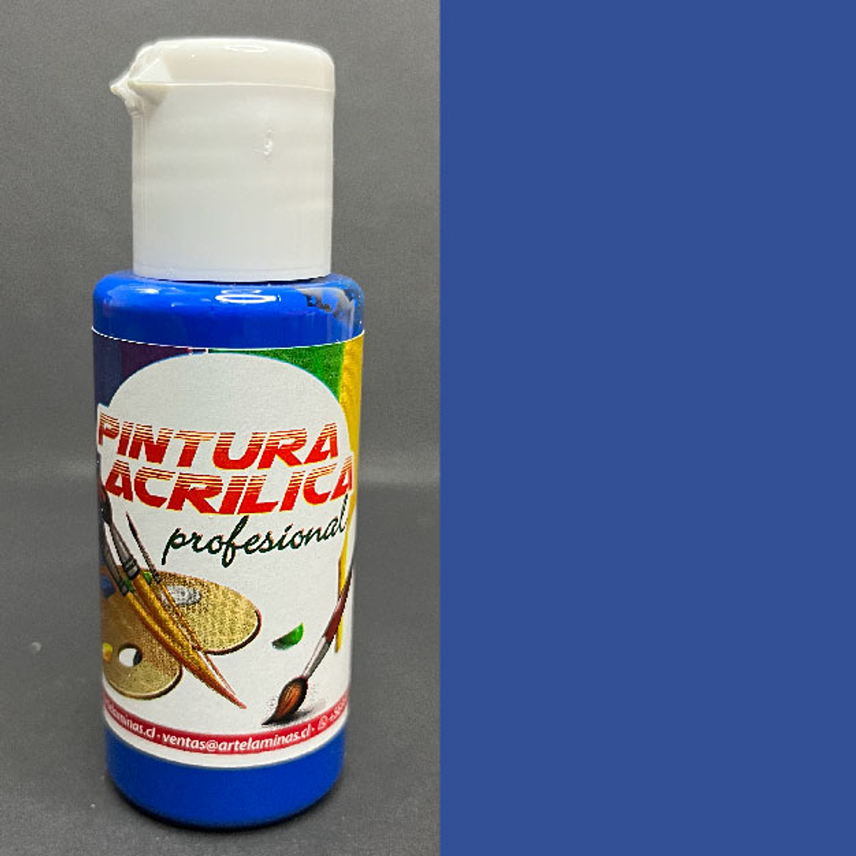 Azul cerúleo acrílico