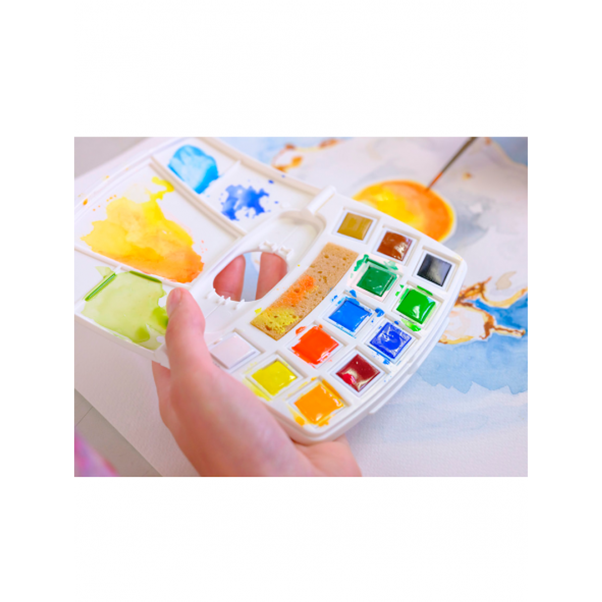 Acuarela en Pastillas Talens Art Creation Set 12 | La Casa del Arte