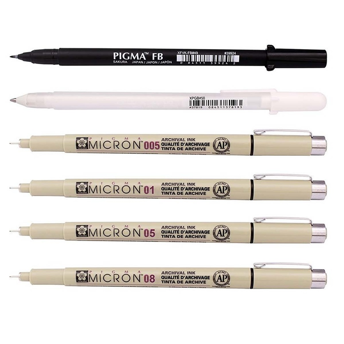 Sakura Pigma Micron Manga Pen Set | La Casa del Arte
