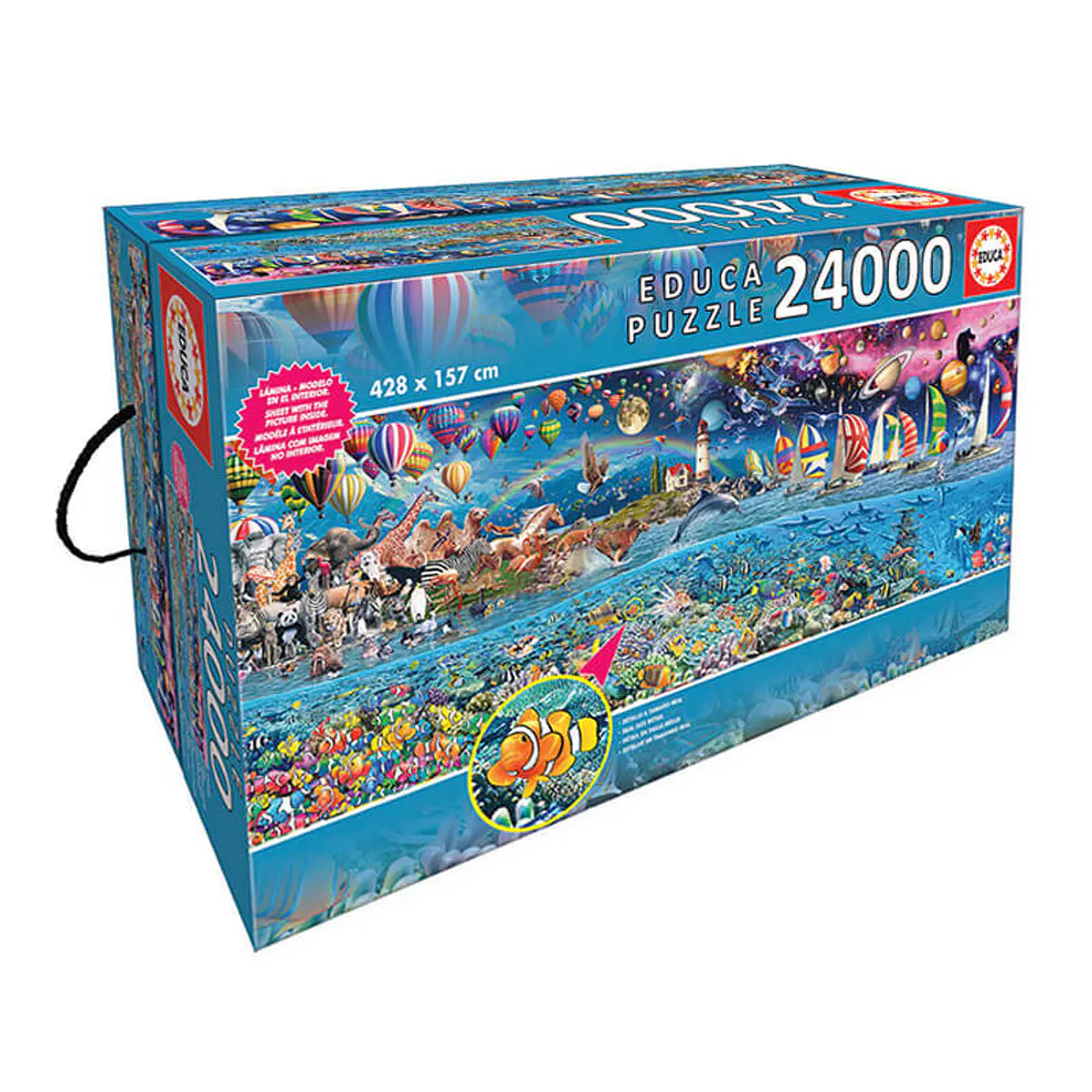 Puzzle 24000 piezas Vida El Gran Reto | La Casa del Arte