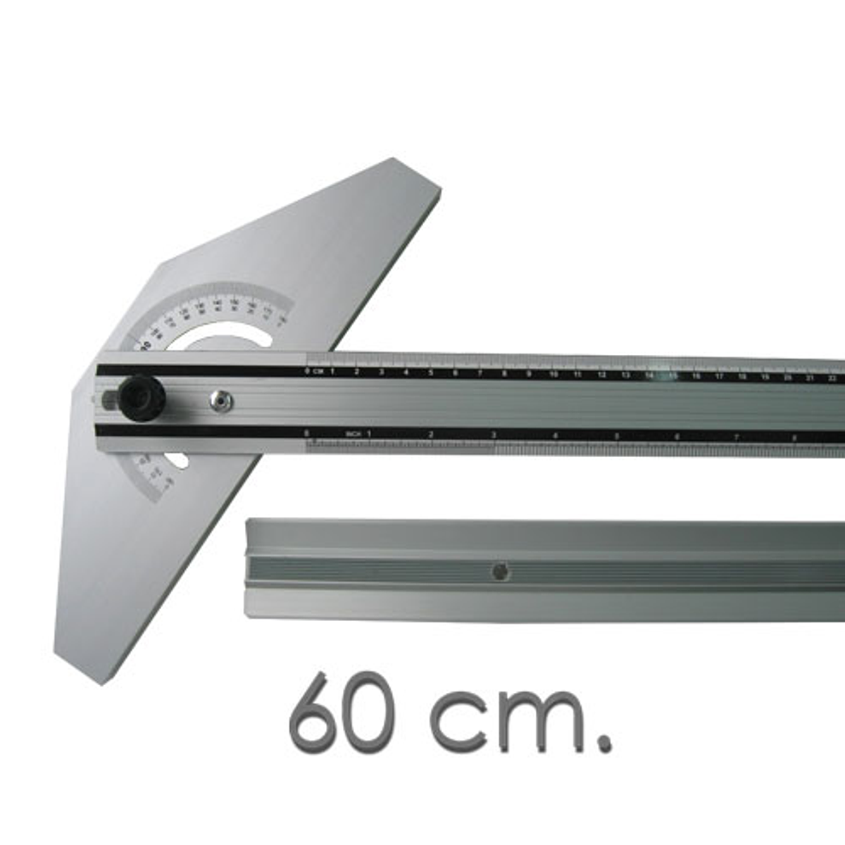 Regla T de aluminio ángulo variable | La Casa del Arte