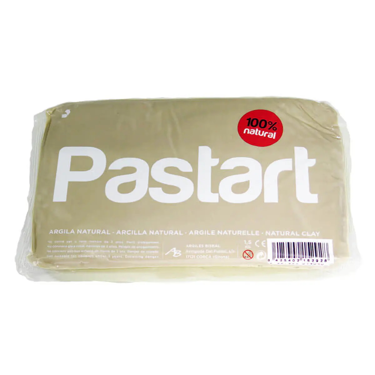 Arcilla para modelar Blanca 1500 gr. | La Casa del Arte