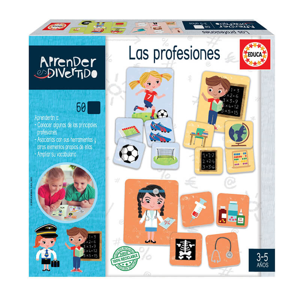 Aprender es Divertido -Las Profesiones (3-5 años) | La Casa del Arte