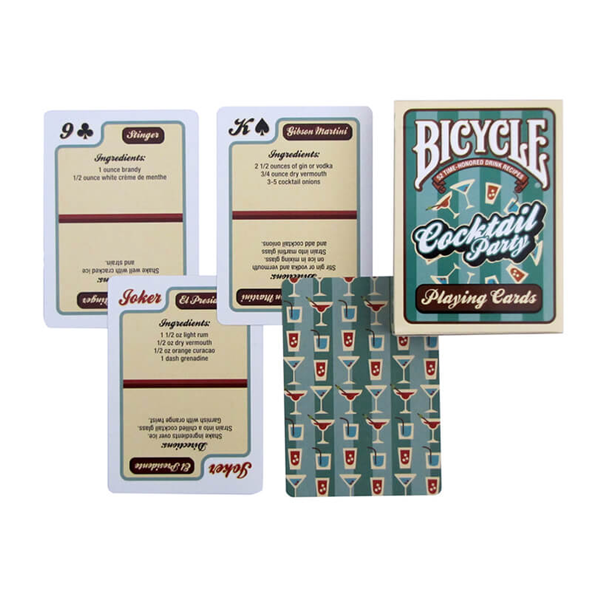 Naipe Bicycle Cocktail Party | La Casa del Arte