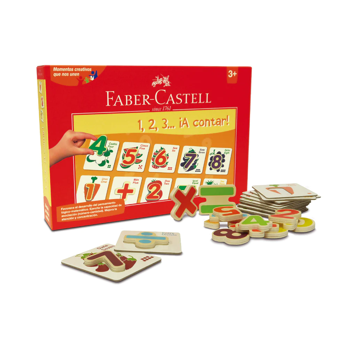 Set Creativo 1 2 3 ... ¡A contar! 30 Piezas | La Casa del Arte