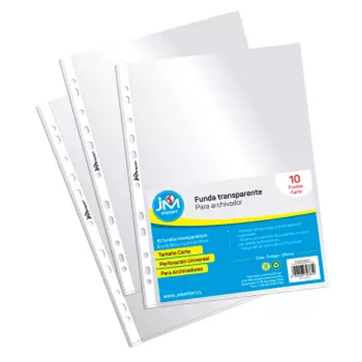 Fundas Transparentes Tamaño Carta 35 mic | La Casa del Arte