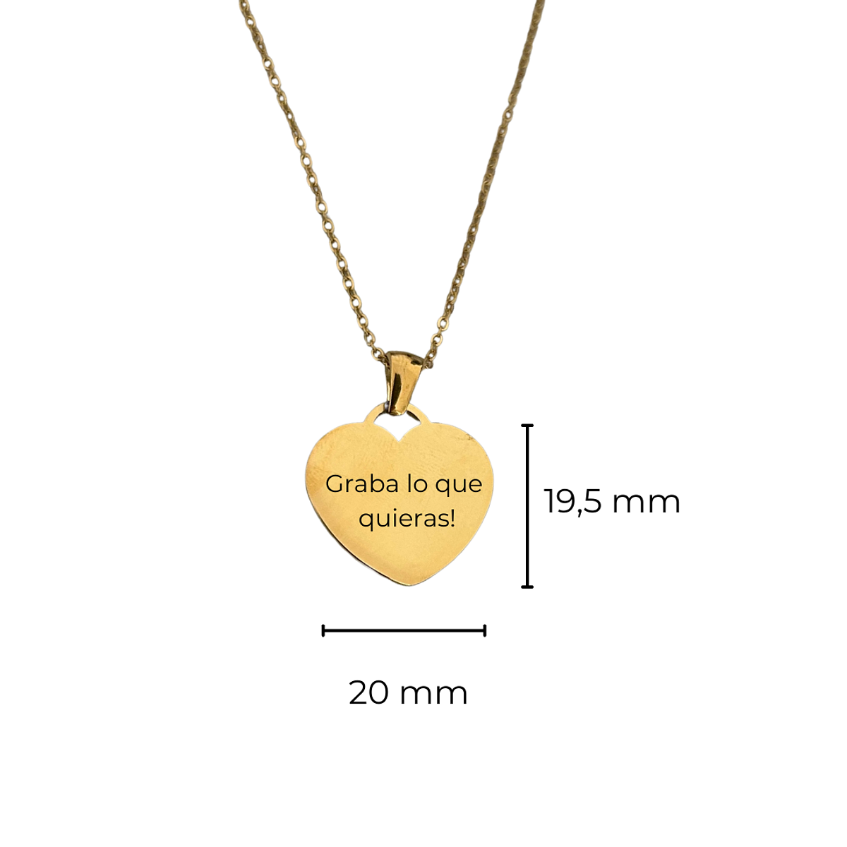 Collar Personalizado Love