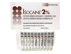 Anestesia Mepivcaina 3% DFL