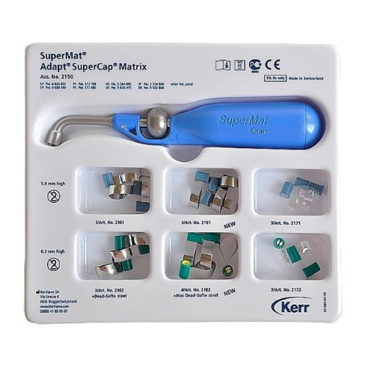 SUPERMAT ASSORTED KIT SISTEMA DE MATRICES KERR