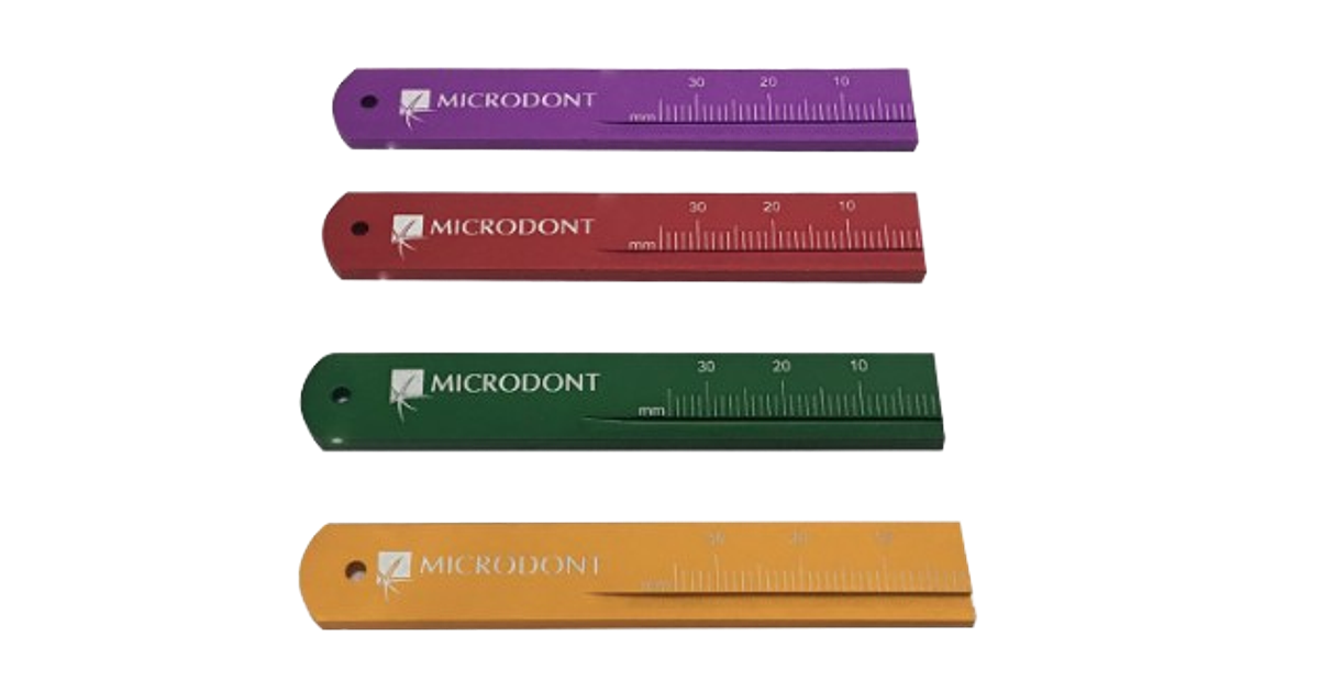 Regla de Endodoncia Microdont
