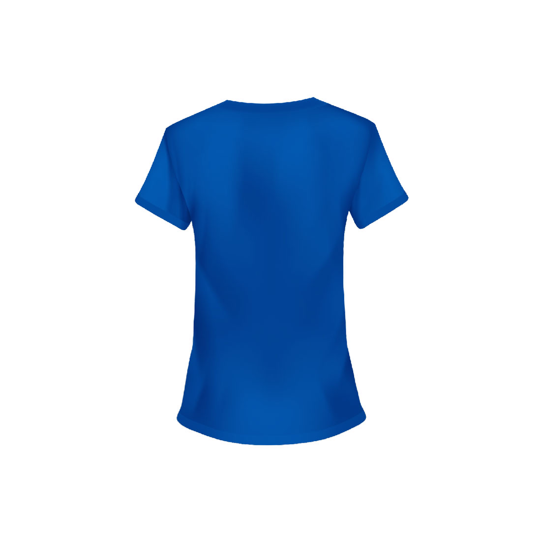 Polera polo un color azul océano MUJER
