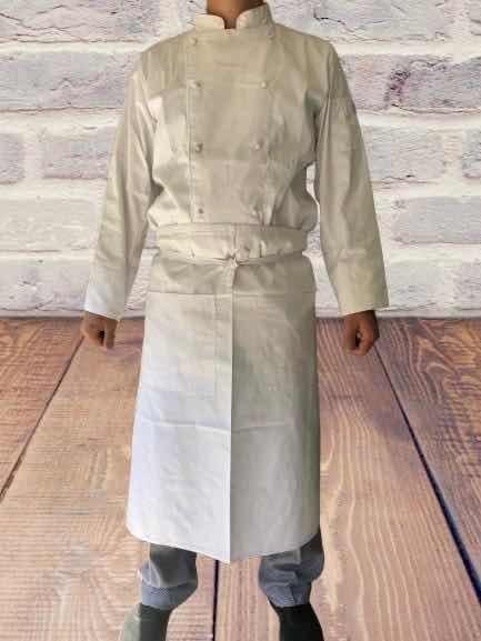 Mandil Clásico Blanco Chef