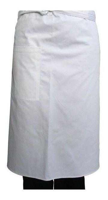 Mandil Clásico Blanco Chef