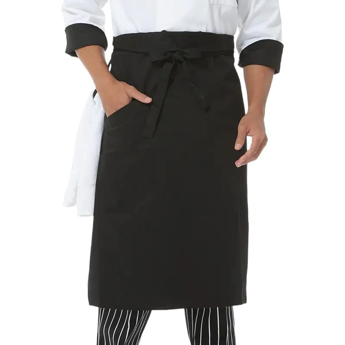 Mandil Clásico De Cocina O Salon Negro