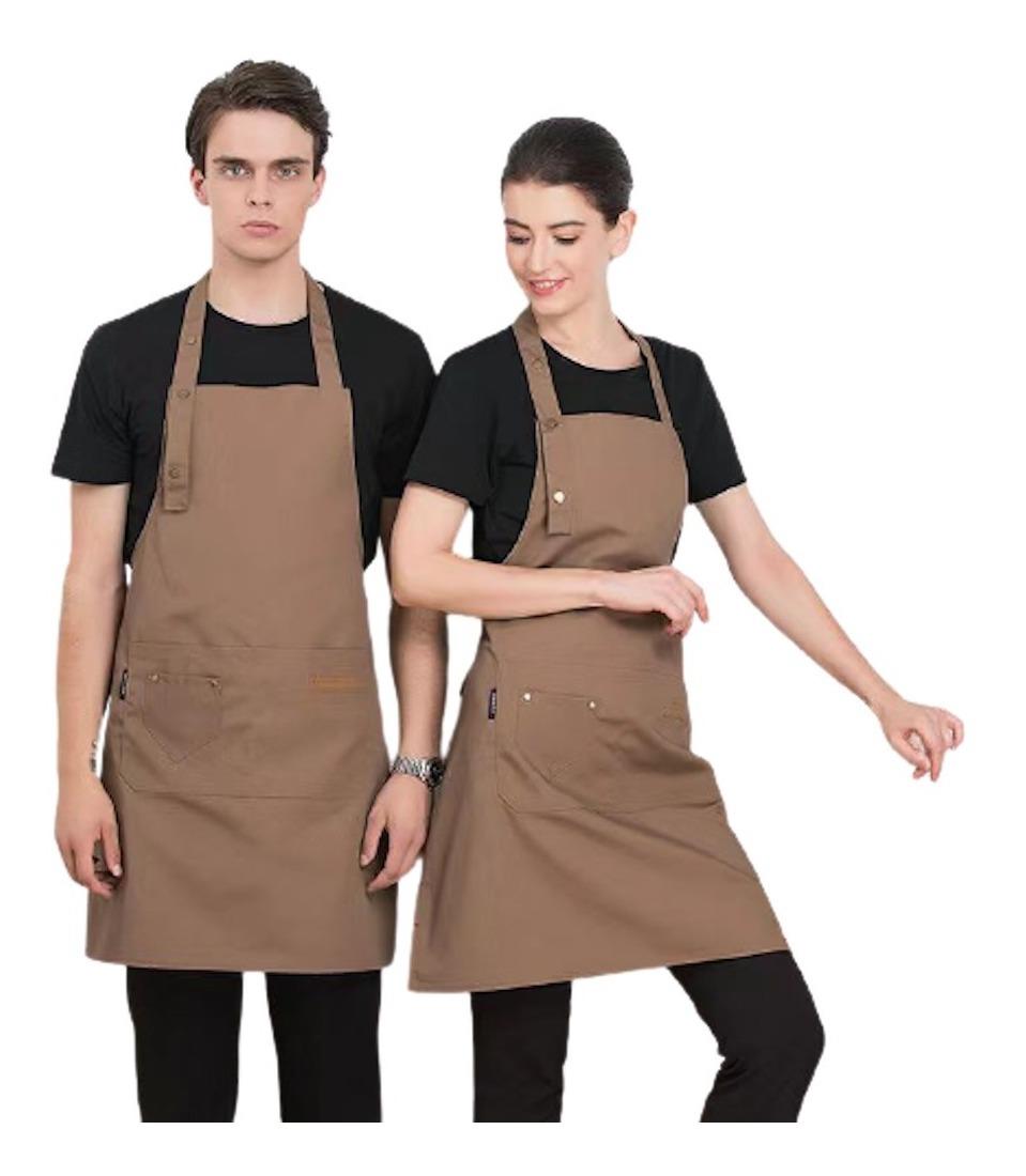 Pechera Clasica Gourmet Gastronomia Cocina Khaki