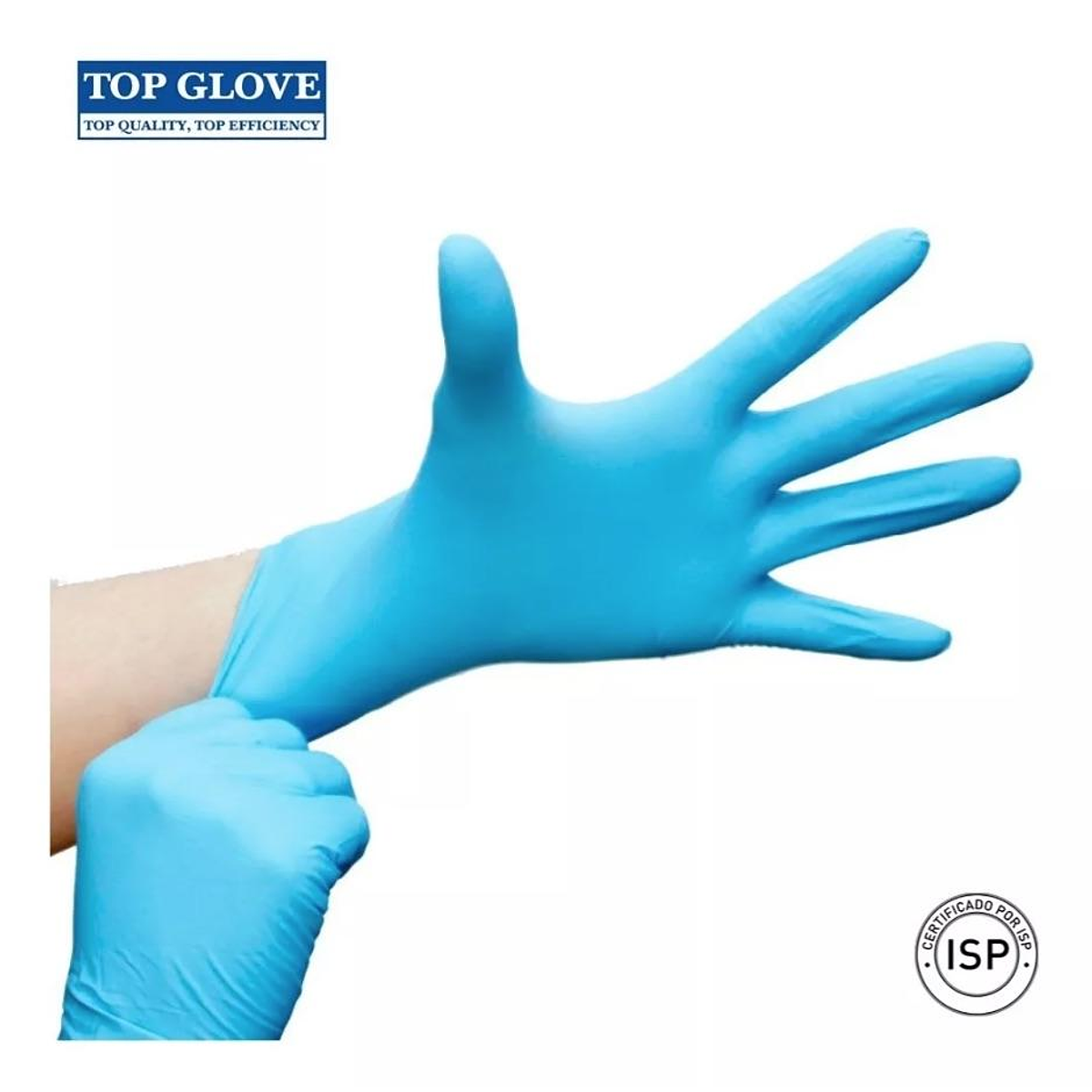 Guantes De Nitrilo Caja 100 Unidades Talla M Certificados