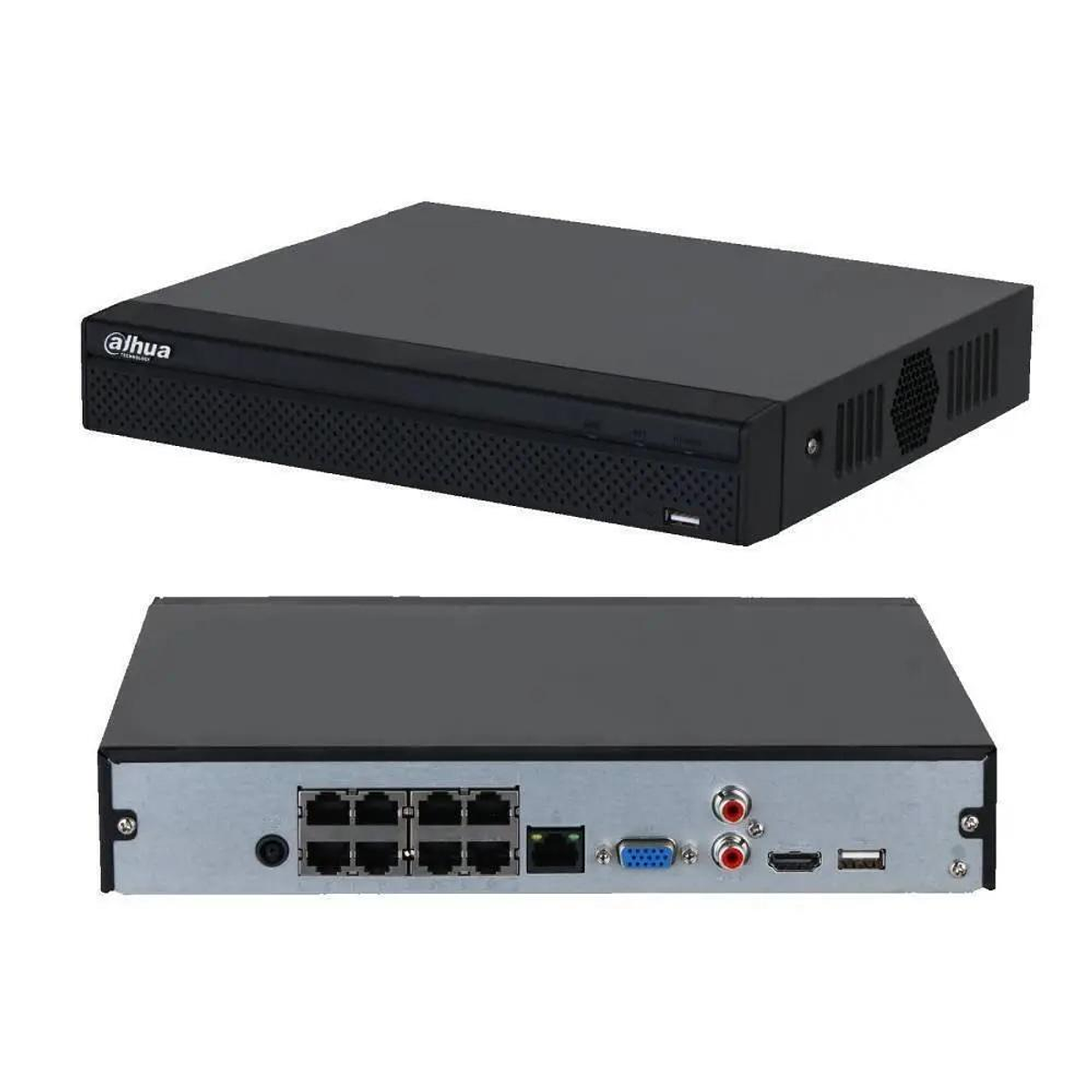 Nvr Dahua 8ch C/poe Dhi-nvr2108hs-8p-i2 Wizsense