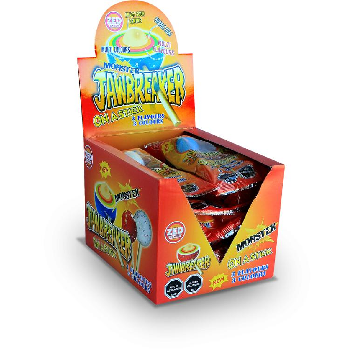 Joyac Chupetines Gigantes Monster Jawbreaker 18 Un