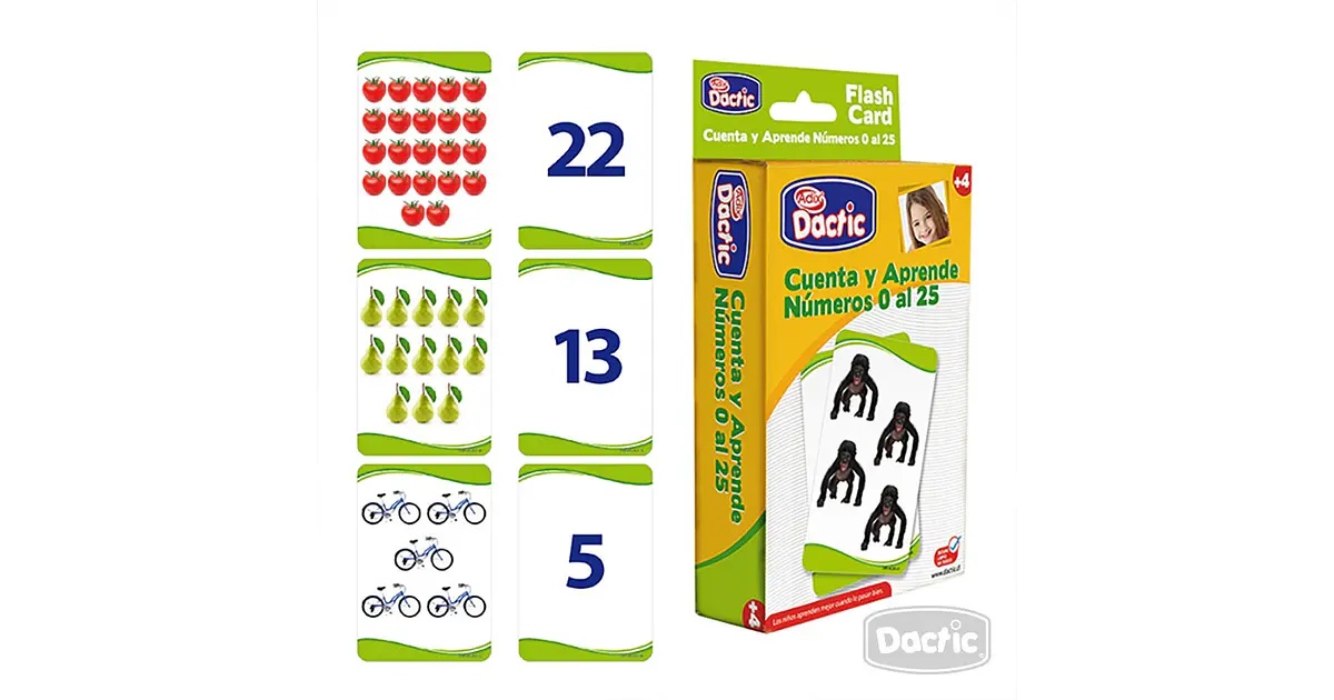 Cuenta y Aprende: Números del 0 al 25 en Láminas Divertidas